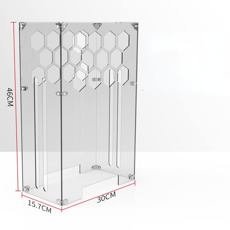 Transparent Protective Cover for PS5 Game Console Dust Acrylic Cover One Controller Dust-Proof Shell