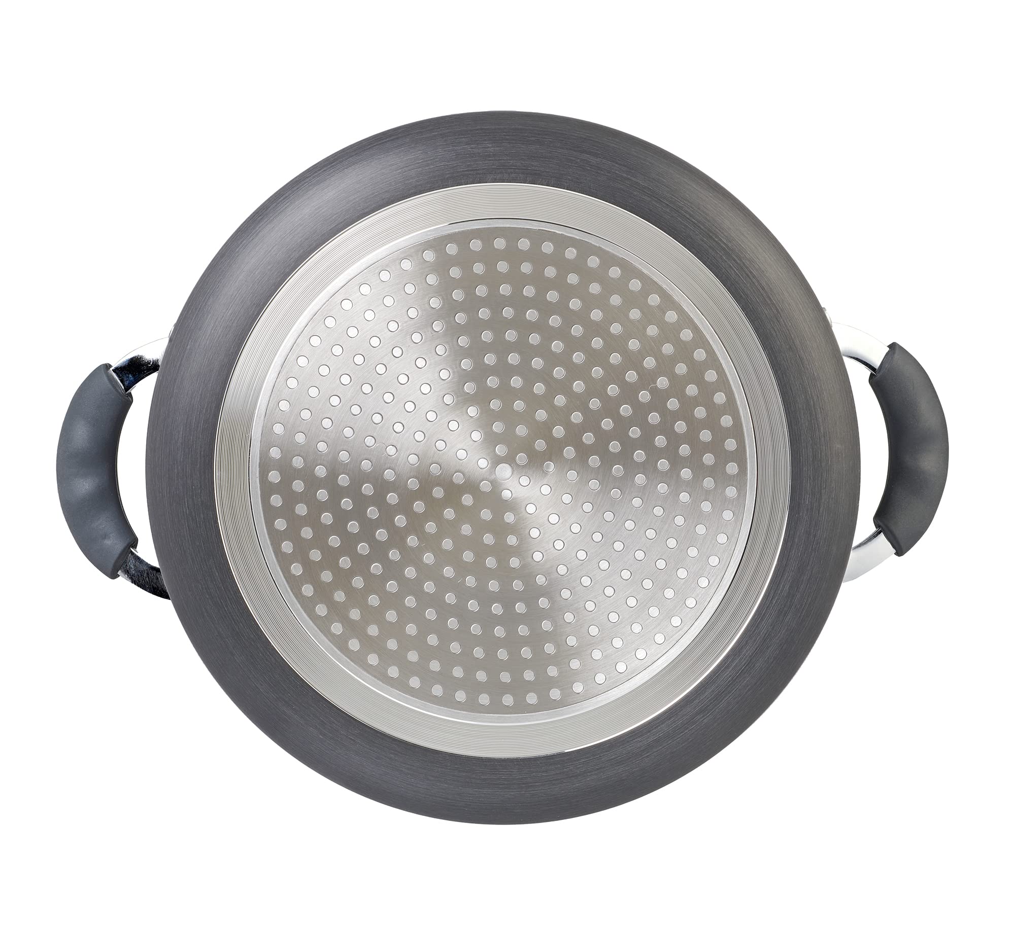 Servappetit 5 qt. Dutch Oven Copper Nonstick, 13" Diameter with Handles, 7.5" with Lid Top