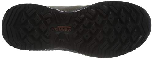 Merrell Men's FORESTBOUND MID Waterproof Hiking Boot, Grey, 11