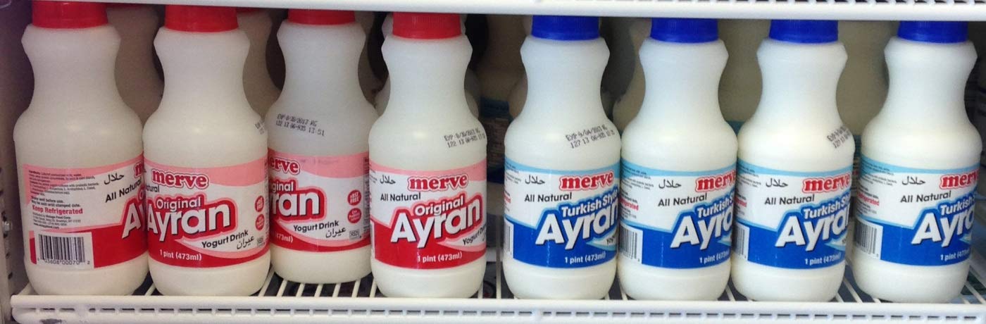 Merve Yogurt Drink - 16 oz x 12 bottles by Basil Grocery