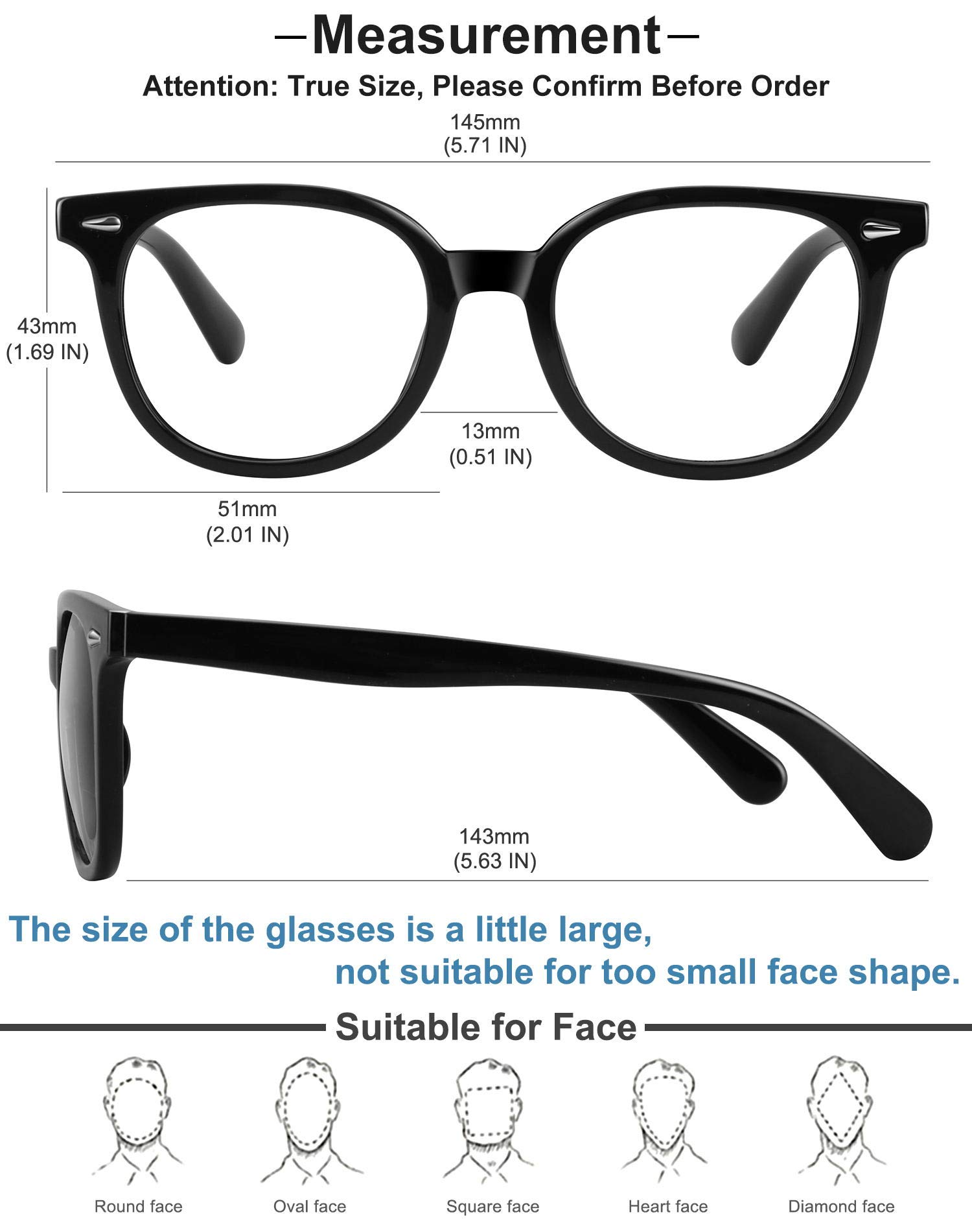 MEETSUN Blue Light Blocking Glasses Women Men,Anti Eyestrain Filter Blue Ray Computer Gaming Glasses Black Tortoise Shell Nerd Frame / 2 PACK
