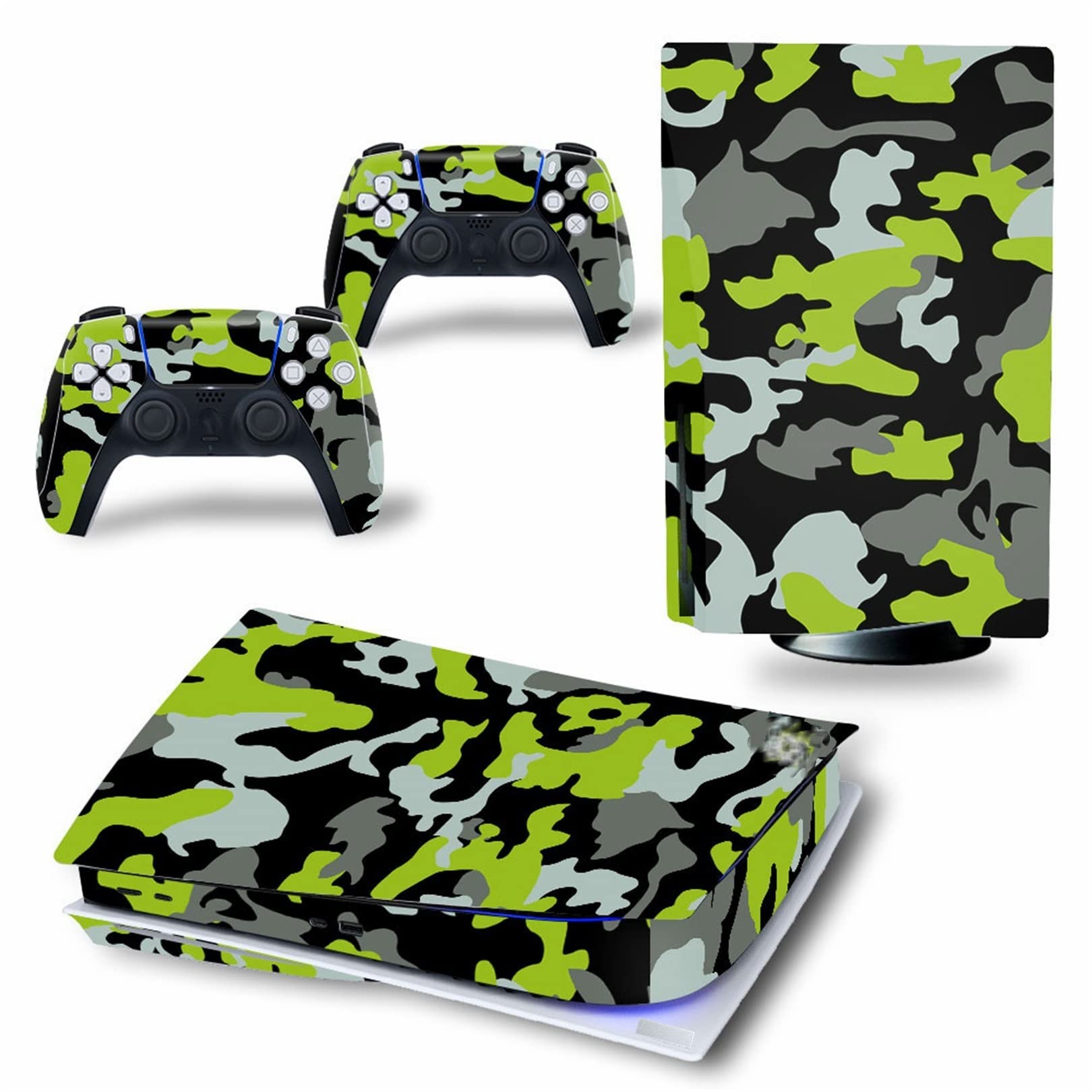 Top factory BUCEN for PS5 Skin Disc Edition & Digital Edition Console and Controller Vinyl Cover Skins Wraps Scratch Resistant, Compatible 27216 Anti Scratch (Size : Disc Version)