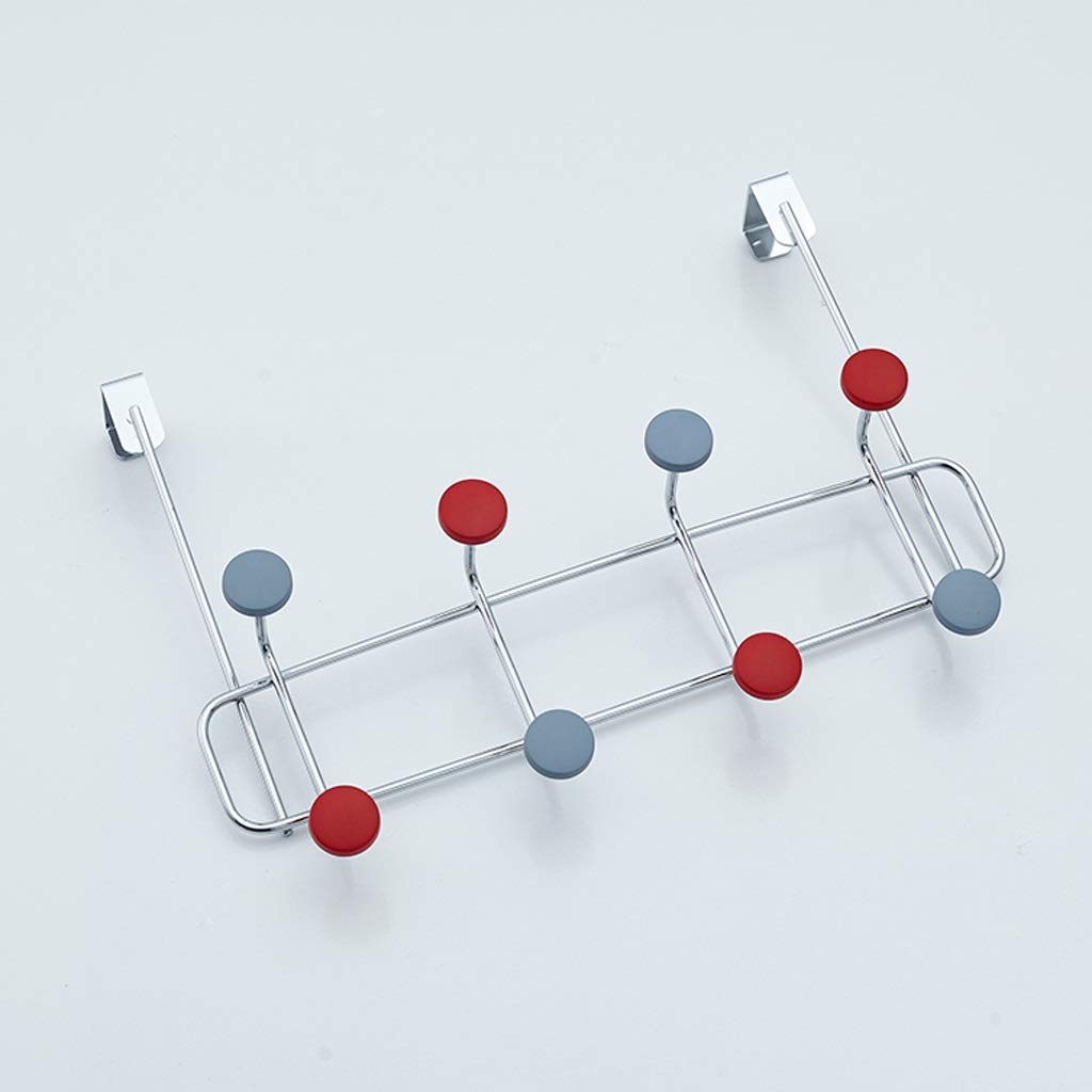LIRUXUN Scandinavian Creative Free-Hole Door Hook, Wall Hanger Clothes Rack Wall Hanging Coat Hook