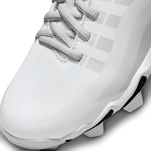 Nike Vapor Edge Shark Men's Football Cleat (us Footwear Size System, Adult, Men, Numeric, Medium, Numeric 11 Point 5), White/Black-LT Smoke Grey