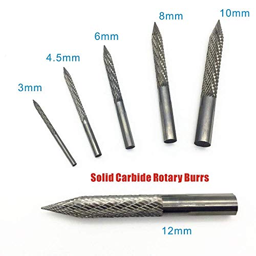 WYZBEN 4.5/8/10/12mm Carbon Steel Drill Reamer Tire Repair Cutting Drill Bit - 4.5mm (1 PCS)