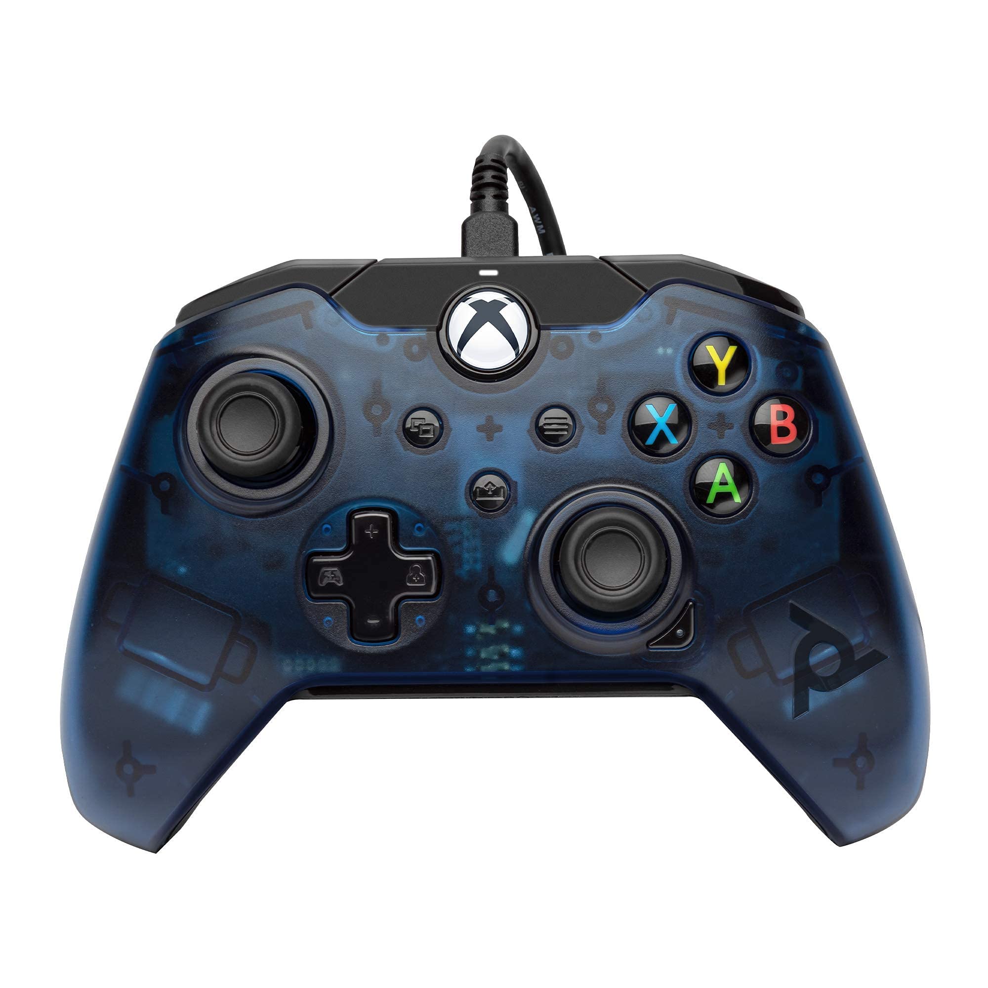 PDP Gaming Wired Controller: Midnight Blue - Xbox Series X|S, Xbox One, Xbox (Renewed)