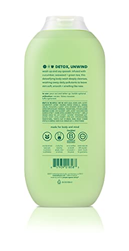 Method Body Wash, Daily Zen, Paraben and Phthalate Free, 18 oz (Pack of 1), Detoxifying