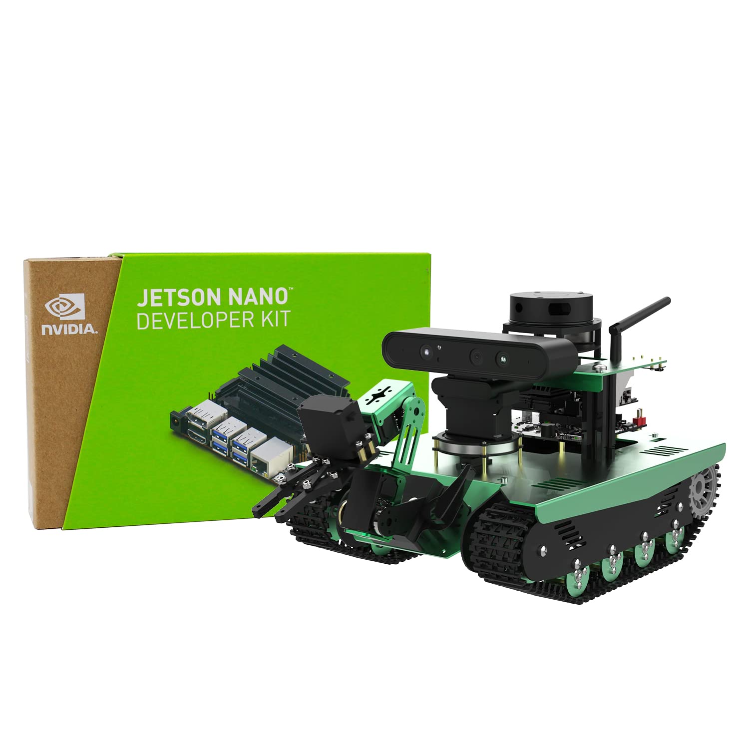 Yahboom AI Adults Robot Car with NVIDIA Jetson Nano B01 Official Development Board…