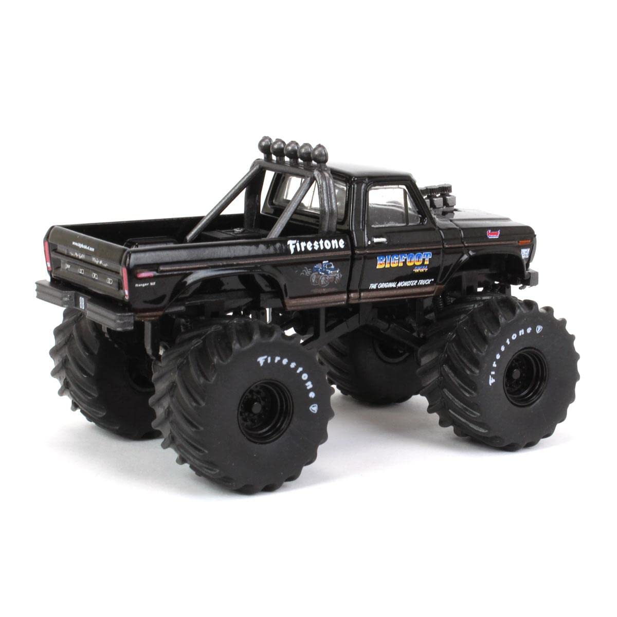 Truck 1/64 1974 Ford F-250 Monster Bigfoot 1 Black Bandit Series 27 28110-E
