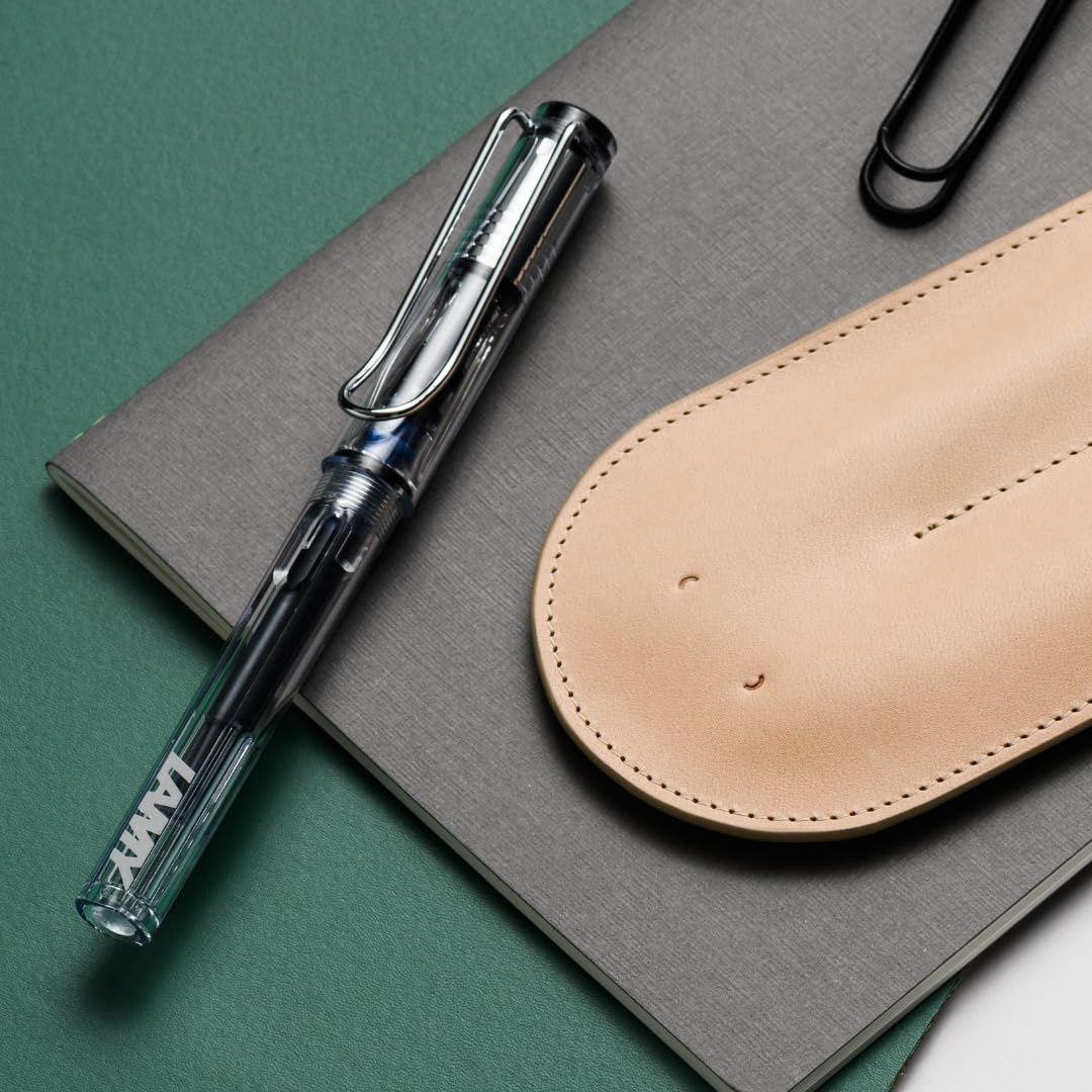 Lamy safari Fountain Pen - Elegant Design Cool Pens, Best Pens For Smooth Writing, Journaling, and Calligraphy - Yellow Broad Point Pen