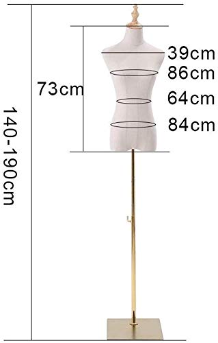 Mannequin Torso Mannequin Dress Form Torso Female Tailors Dummy Mannequin Dressmakers Dummies Display Bust Wood Arm Active Suitable for Apparel Jewelry Display Stand (E S