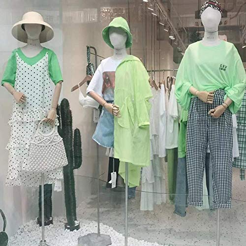 Mannequin Torso Mannequin Dress Form Torso Female Tailors Dummy Mannequin Dressmakers Dummies Fashion Students Display Bust Wood Arm Active Height Adjustable (A)