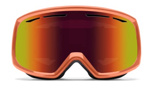 Smith Optics Drift Women's Snow Winter Goggle - Coral, Red Sol-X Mirror