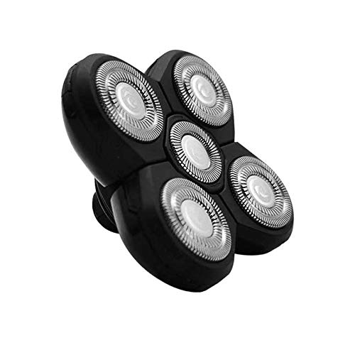 Men's Electric Shaver Replacement Heads 5 Head Fiveblade for Men Shaver Wet & Dry Compatible Waterproof Multi Functional(DT1)