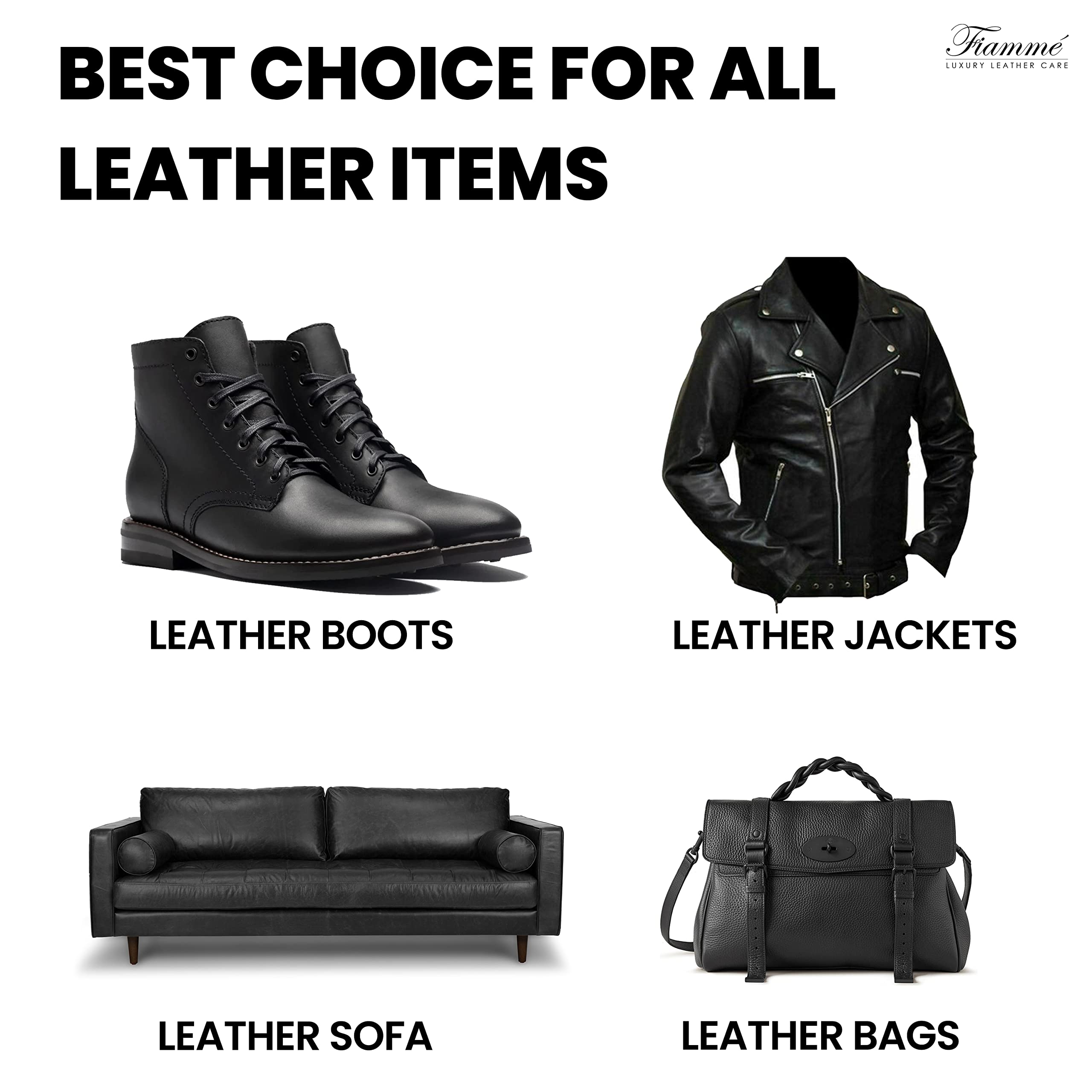 Leather Hero Shoe & Boot Cream Polish - Restore Color, Condition & Protect Leather Goods - Made in USA - 1.6oz (Black)