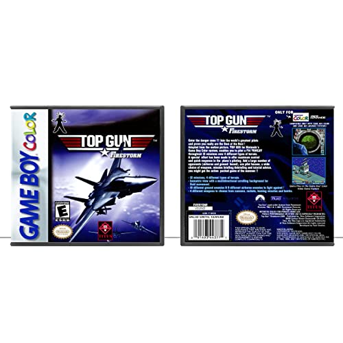 Top Gun: Firestorm | (GBC) Game Boy Color - Game Case Only - No Game