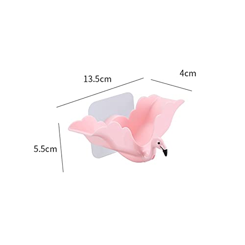 PLMM soap Box, Soap Box Application for Draining Soap Dish, Can Be Placed in The Table, Bathtub, Shower Soap Tray and Other Places.(13.5 * 5.5 * 4cm)