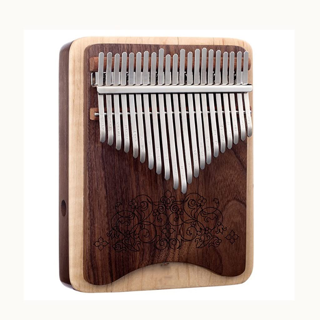 SDGH 21 Keys Tap The Sides to Make a Sound Thumb Piano Finger Wooden Musical Instrument for Beginner