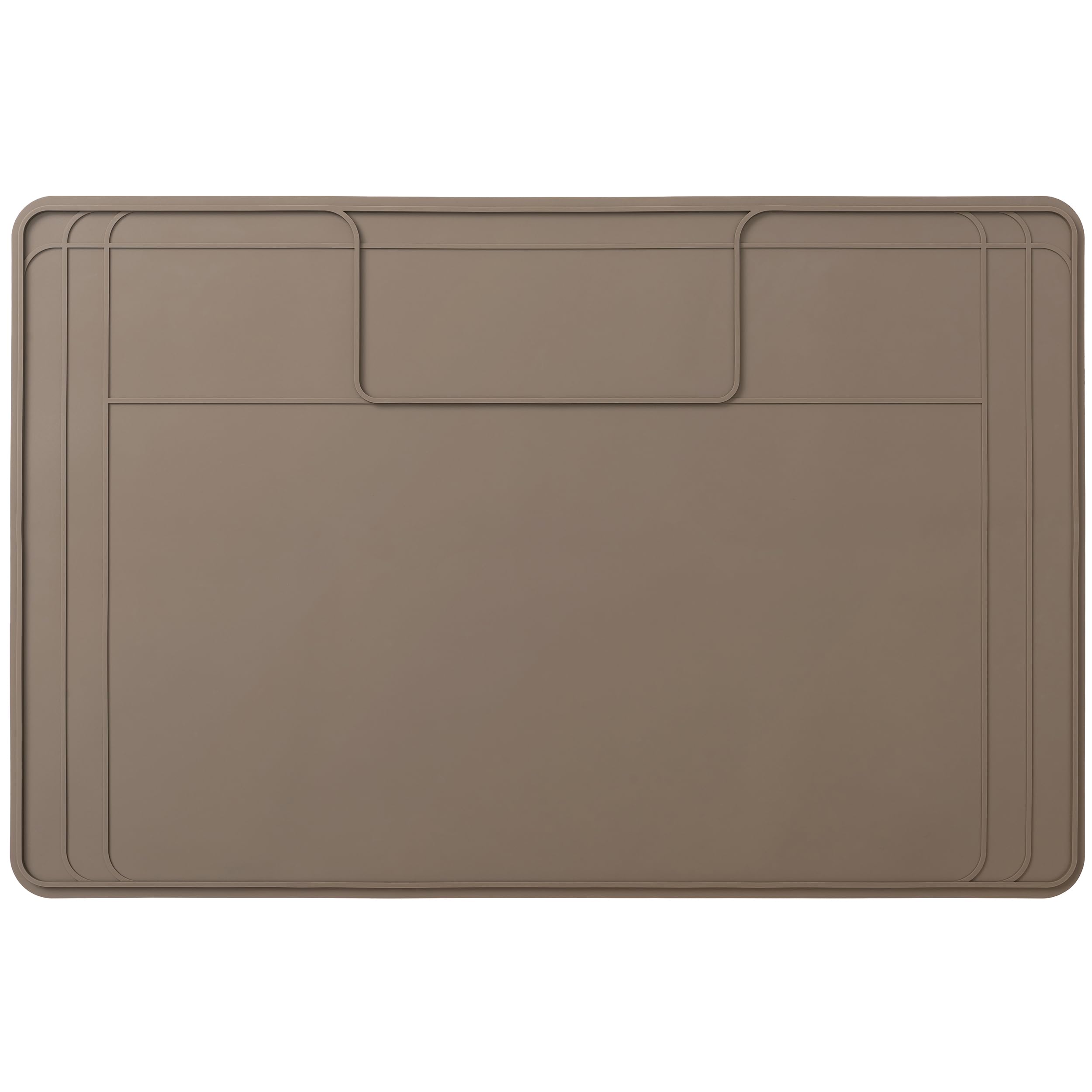 The Original Under Sink Mat - Silicone Waterproof mat, Adjustable, Easy to Clean, Kitchen cabinet liner, Disifenction Surface - 34" x 22" or smaller