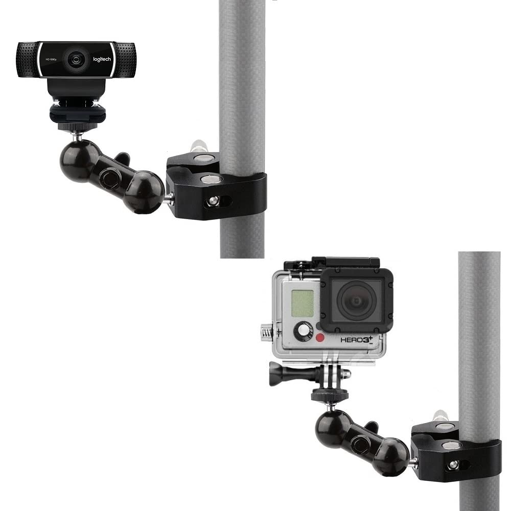 Microphone Clip, Mic Clamp Mount Holder compatible with Shure sm58 sm48 sm81 sm57 Mic, MV5,MV51,PGA52,Sennheiser E835,E945 E935,Nady DM-80 DM-70 Drum,Blue Yeti USB S X Nano microphones