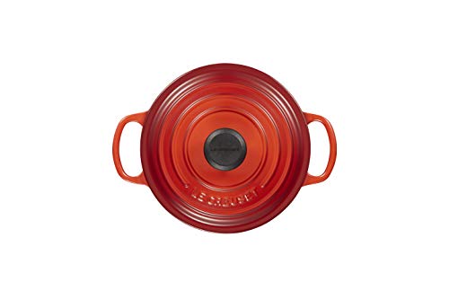 Le Creuset Enameled Cast Iron Signature Round Dutch Oven, 2 qt., Cerise