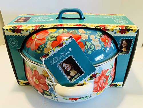 The Pioneer Woman Vintage Floral 4-Quart Dutch Oven