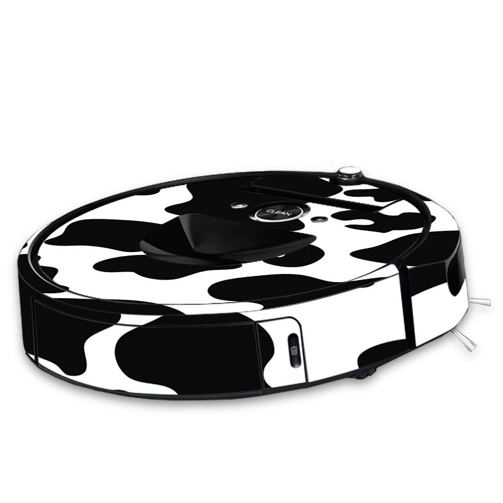 MightySkins Skin Compatible with iRobot Roomba i7 Robot Vacuum - Cow Print | Protective, Durable, and Unique Vinyl Decal wrap Cover | Easy to Apply, Remove, and Change Styles | Made in The USA