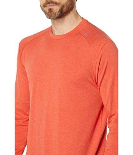tasc Performance Carrollton Long Sleeve Shirt Fire Heather LG