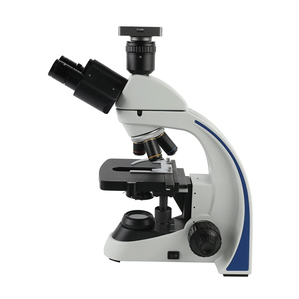 YHUA 40X - 1000X 1600X 2000X Laboratory Professional Biological Microscope Trinocular Microscope (Size : 80X-2000X)
