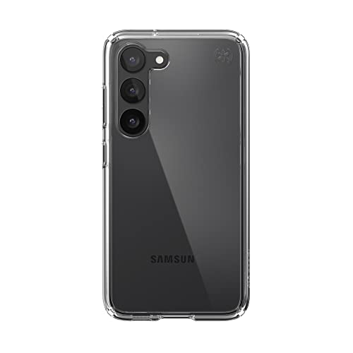 Speck Products Presidio Perfect Clear Case Fits Samsung Galaxy S23, Clear/Clear