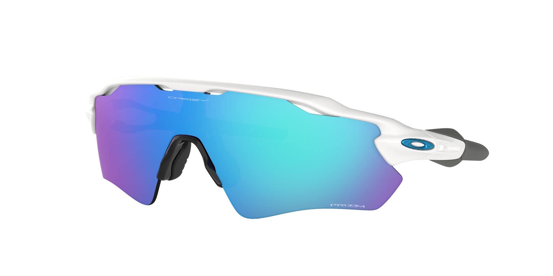 Oakley Radar EV Path OO9208 920873 Polished White/Prizm Sapphire Sunglasses For Men Bundle Leash +VISIOVA Accessories