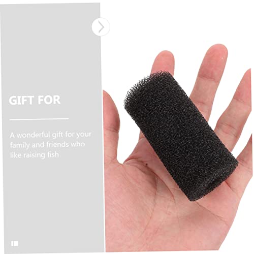 PATKAW 16 Pcs Filter Cotton Stainless Steel Strainer Waterfall Pump Fish Tank Filter Sponge Replacement Fish Tank Filter Cover Aquarium Filter Foam 304 Network Black Fall