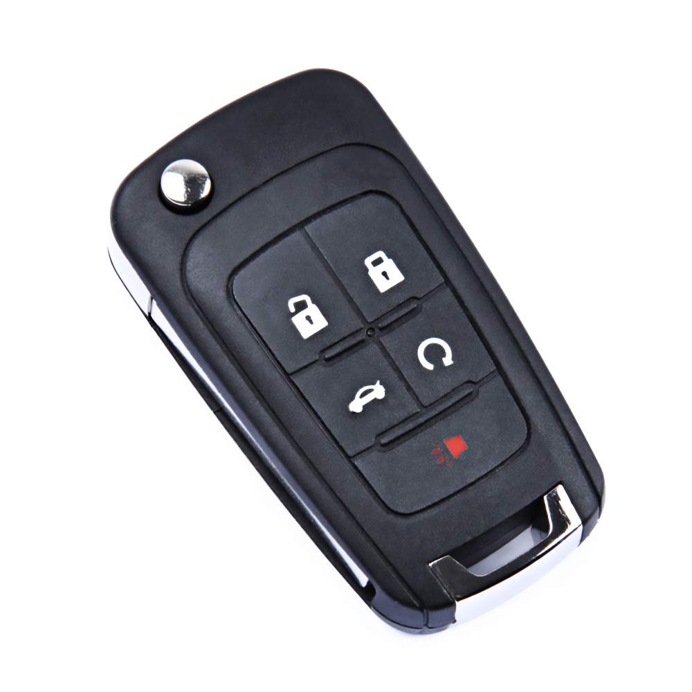 MIKKUPPA Key Shell Replacement for Buick Lacrosse, Regal, Verano Key Fob Cover with Screwdriver - Compatible for OHT01060512