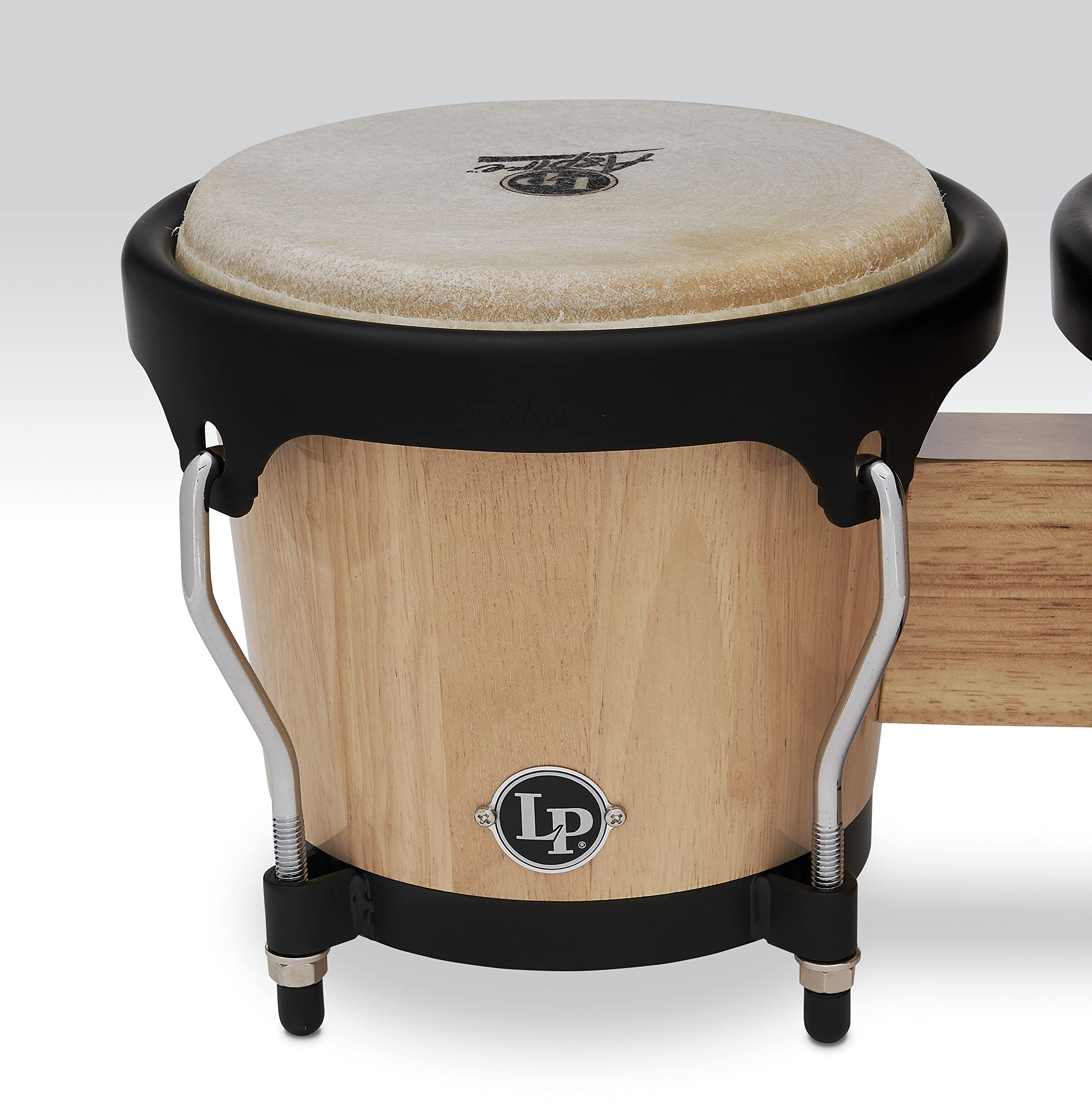 LP ASPIRE Series Wood Bongos Natural LPA601-AW