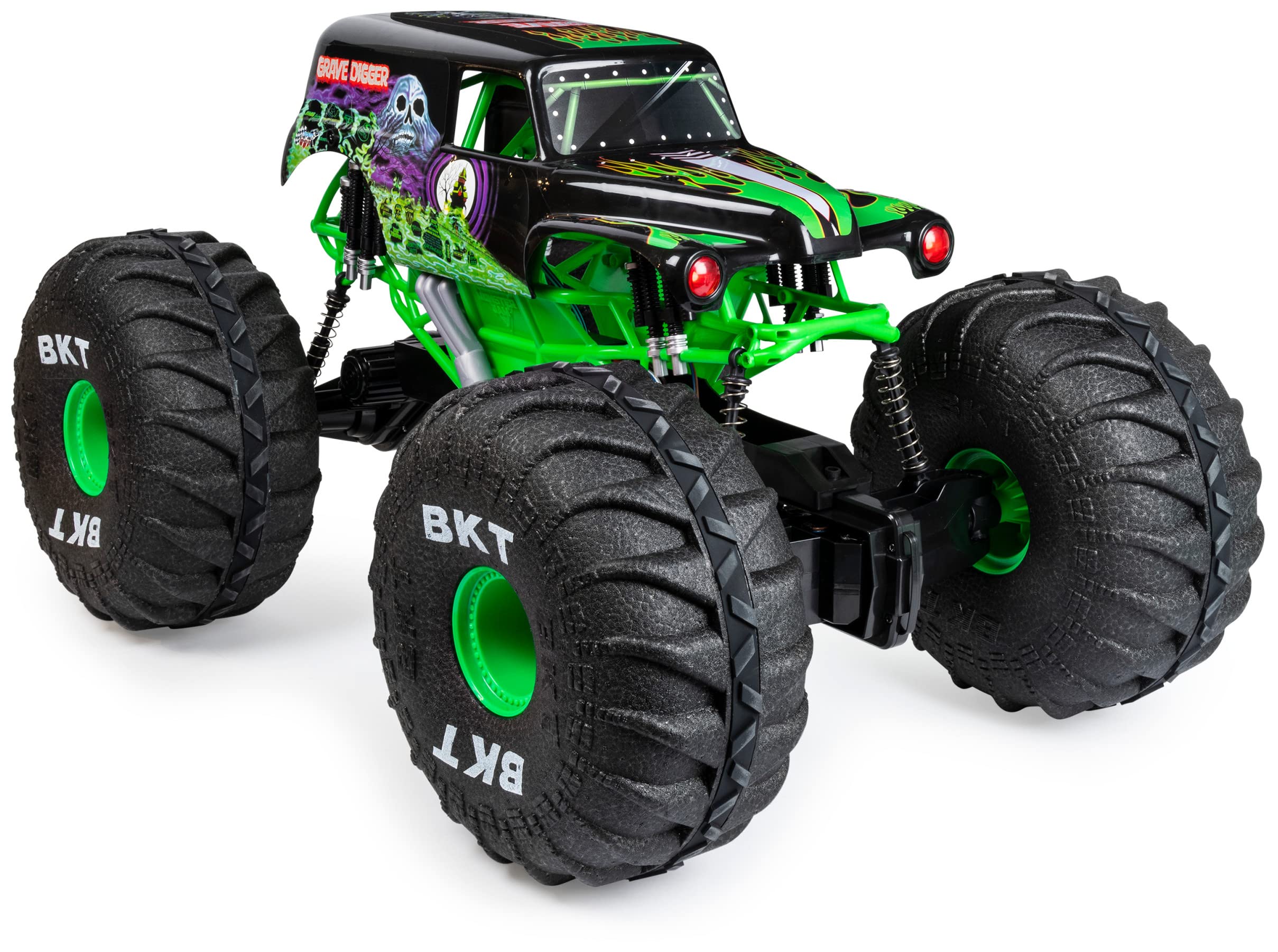 Monster Jam, Official Mega Grave Digger All-Terrain Remote Control Monster Truck, Over 2 Ft. Tall, 1:6 Scale, Kids Toys for Boys and Girls Ages 4-6+