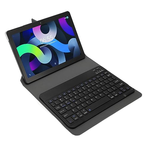 Office Tablet, US Plug 100β240V 5G WiFi Dual Camera Gaming Tablet 10.1in FHD with Earbuds Mouse Keyboard for School (#1)