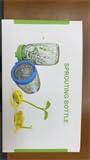 Sprouting Jars, Sprout Growing Kit Including Wide Mouth Mason Jars, Sprout Lids, Blackout Sleeves, Tray and Stander, Sprouts Growing Kit for Microgreens Alfalfa Broccoli