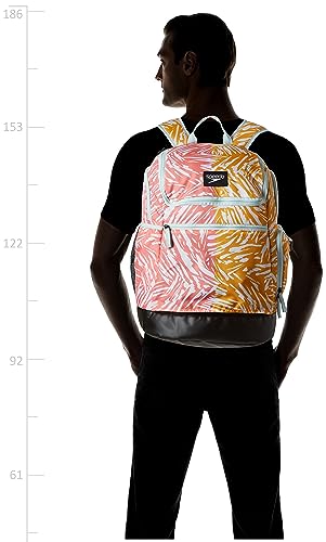 Speedo Durable,Heavy Duty, Printed Pink/Orange (Multicoloured), Talla única