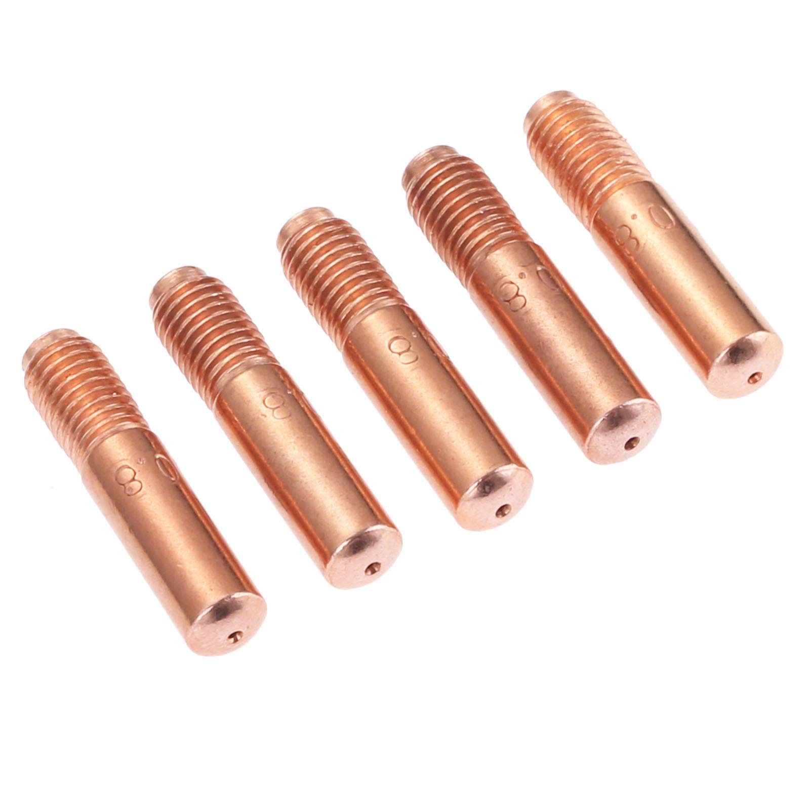 MIG Welding Gun Accessory Kit .030" Tip Nozzle Diffusers for Miller Millermatic M-10/15 Hobart H-9/10: 25pcs Contact Tips 000-067 0.030" + 2Pcs Gas Nozzles 1/2" 169715 + 2Pcs 169-716 Gas Diffuses