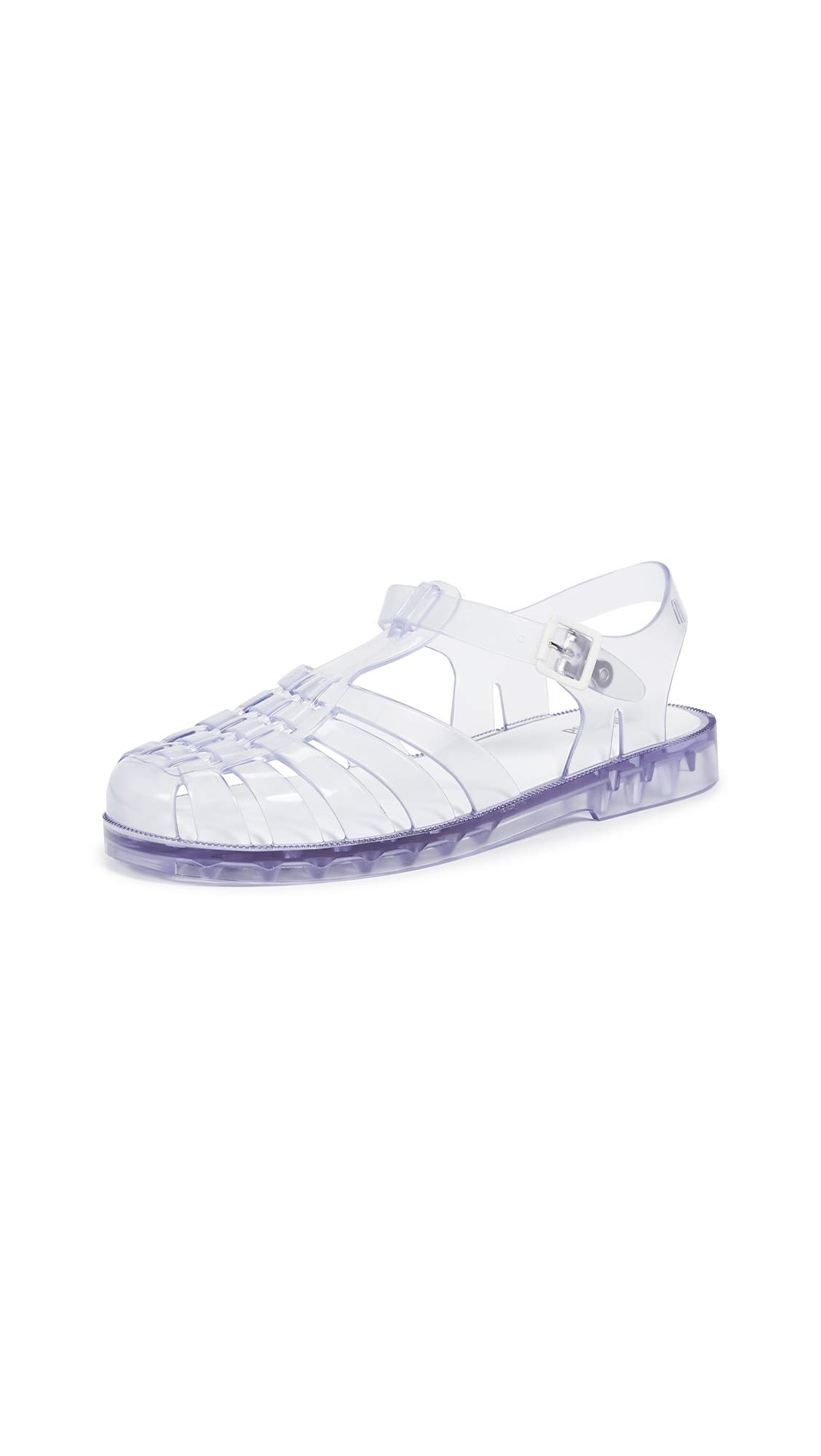 Melissa Women's Possession Sandals, Clear, 8 Medium US