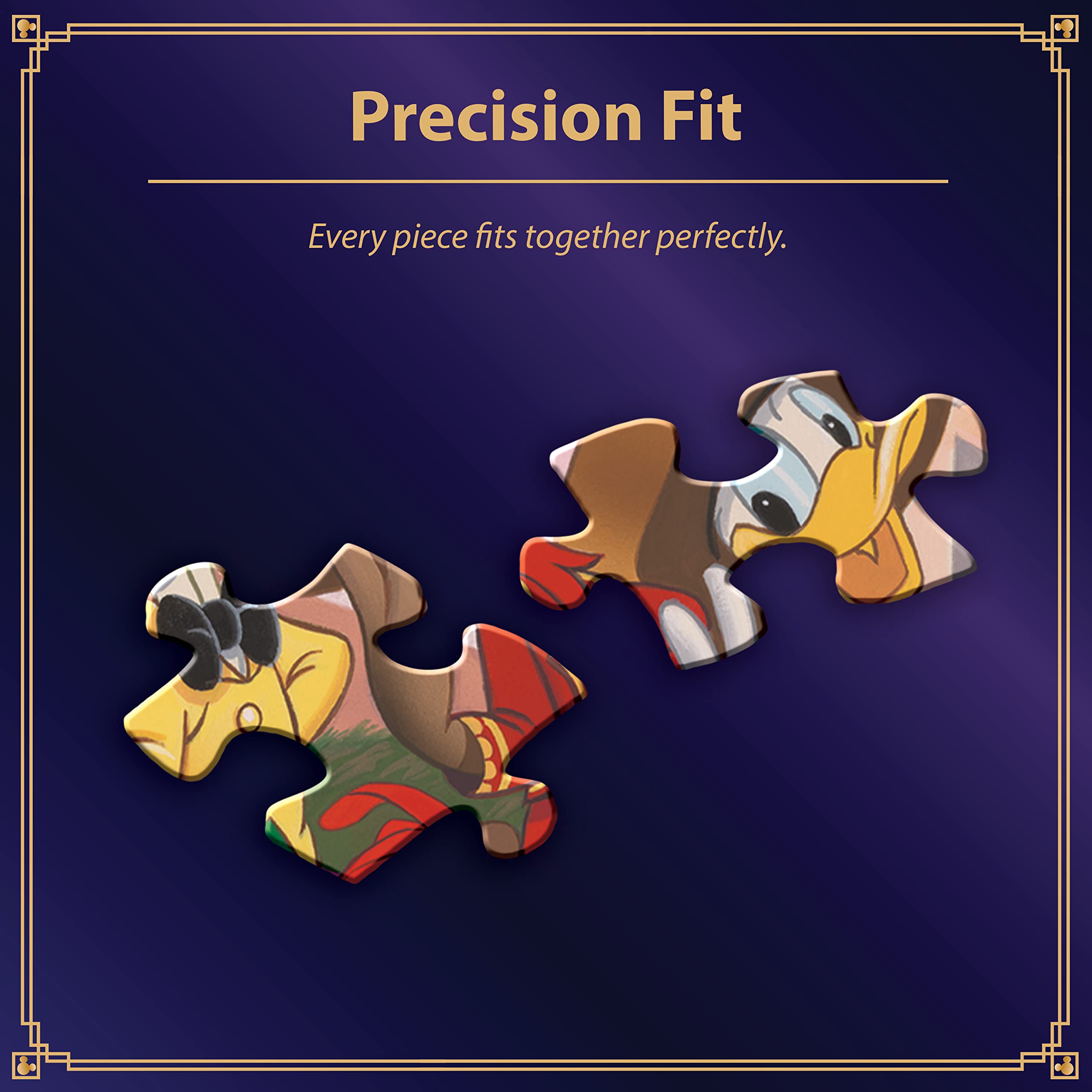 Ravensburger Disney Treasures from The Vault The Three Caballeros 1000 Piece Puzzle for Adults - 16854 - Every Piece is Unique, Pieces Fit Together Perfectly - Amazon Exclusive, Multicolor