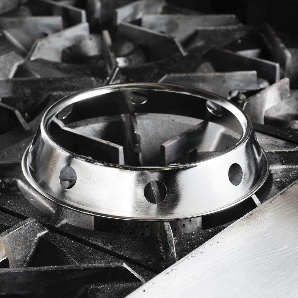 Stainless Steel Wok Ring Wok Rack 7¾-Inch and 9¾-Inch Reversible Size