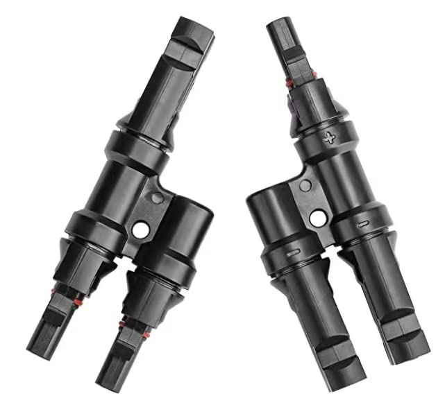 Nixesky 10PCS Solar Branch Connectors Y Connector in Pair MMF+FFM for Parallel Connection T2 Connector (5)