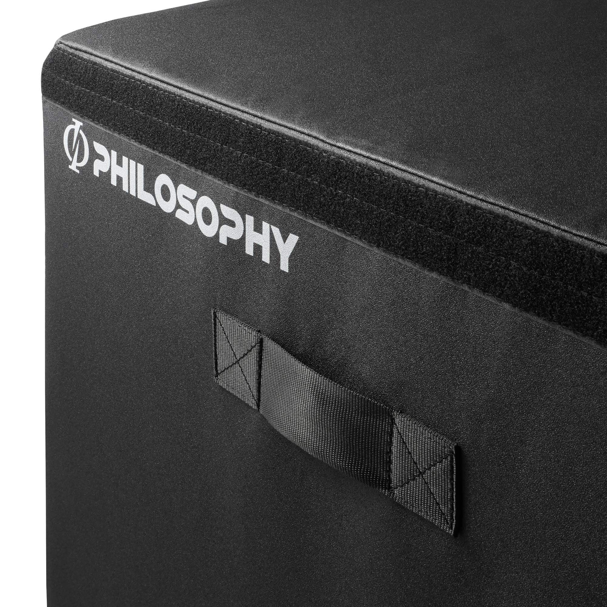 Philosophy Gym 24" Soft Foam Plyometric Box - Jumping Plyo Box for Training and Conditioning