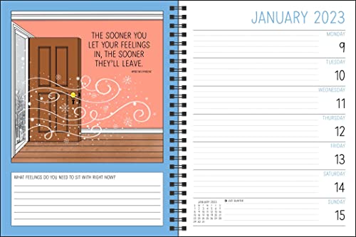 Positively Present 16-Month 2022-2023 Monthly/Weekly Planner Calendar: Wonderful Things Might Happen