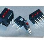 OEM Dialight 5554007F,LED Uni-Color Red 650nm 8-Pin Bulk (25 Items)