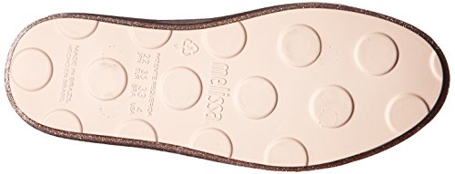 Mini Melissa Girl's Mel BE + Disney Sneaker, Pink Glitter, 3 M US Little Kid