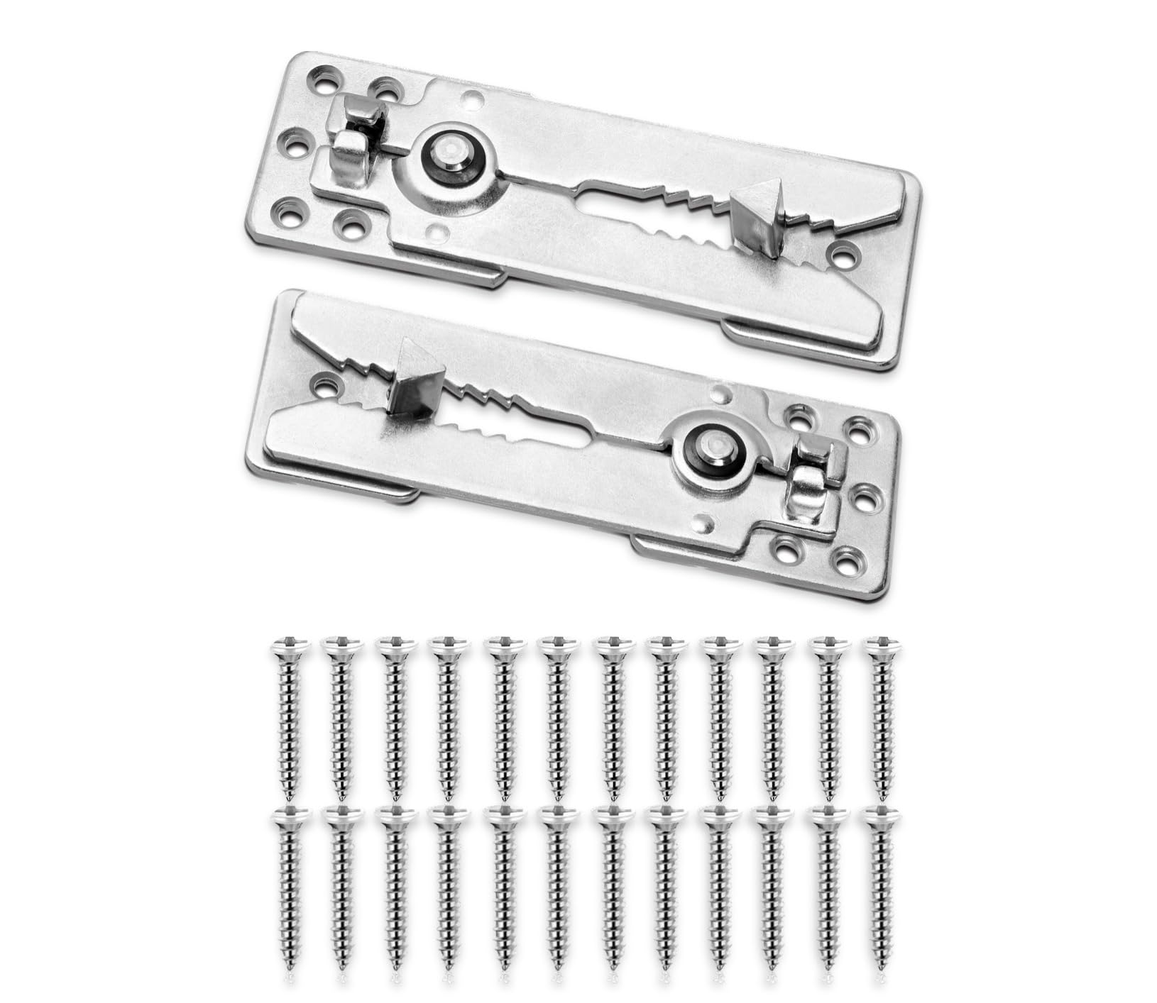 Mdkave 2 Pack Sectional Couch Connector Screws (with Mounting Screws) - Keep Your Sectional Sofa Stable and Firm