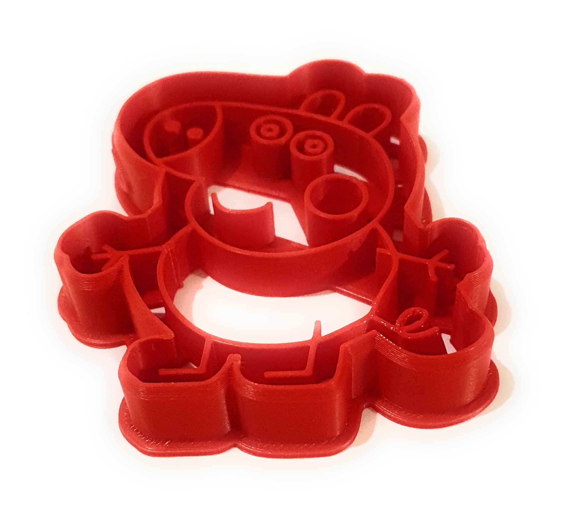 T3D Cookie Cutters Peppa George Cookie Cutter, Suitable for Cakes Biscuit and Fondant Cookie Mold for Homemade Treats