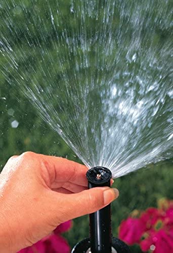 Rain Bird 8AP Adjustable Pattern Spray Nozzle, Adjustable 0° - 360° Pattern, 6' - 8' Spray Distance